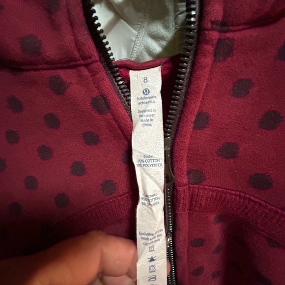 lululemon athletica | Jackets & Coats | Lululemon Athletica Red And ...